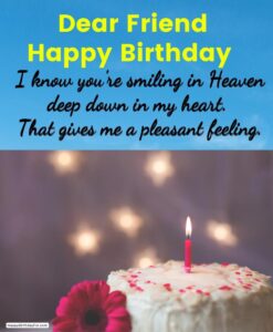 Happy Birthday Wishes For Best Friends In Heaven 25 Messages